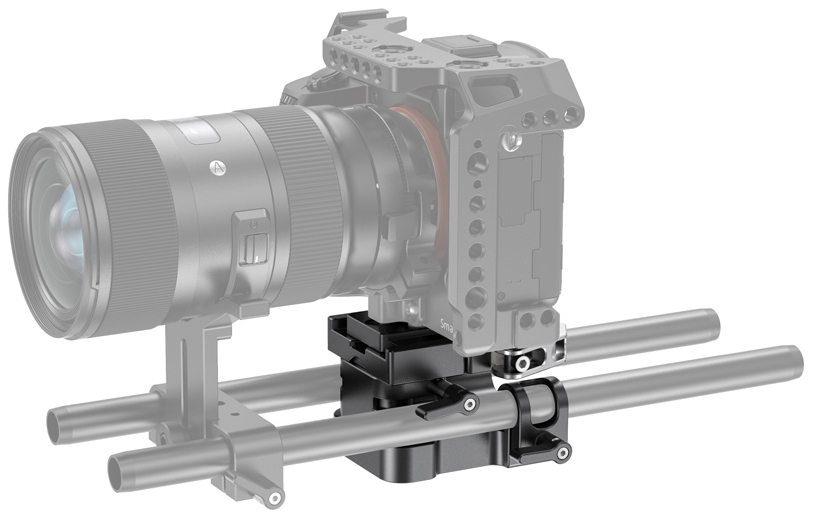 Smallrig Płytka SMALLRIG z wspornikiem szyny 15 mm [2092] - Kategoria ...